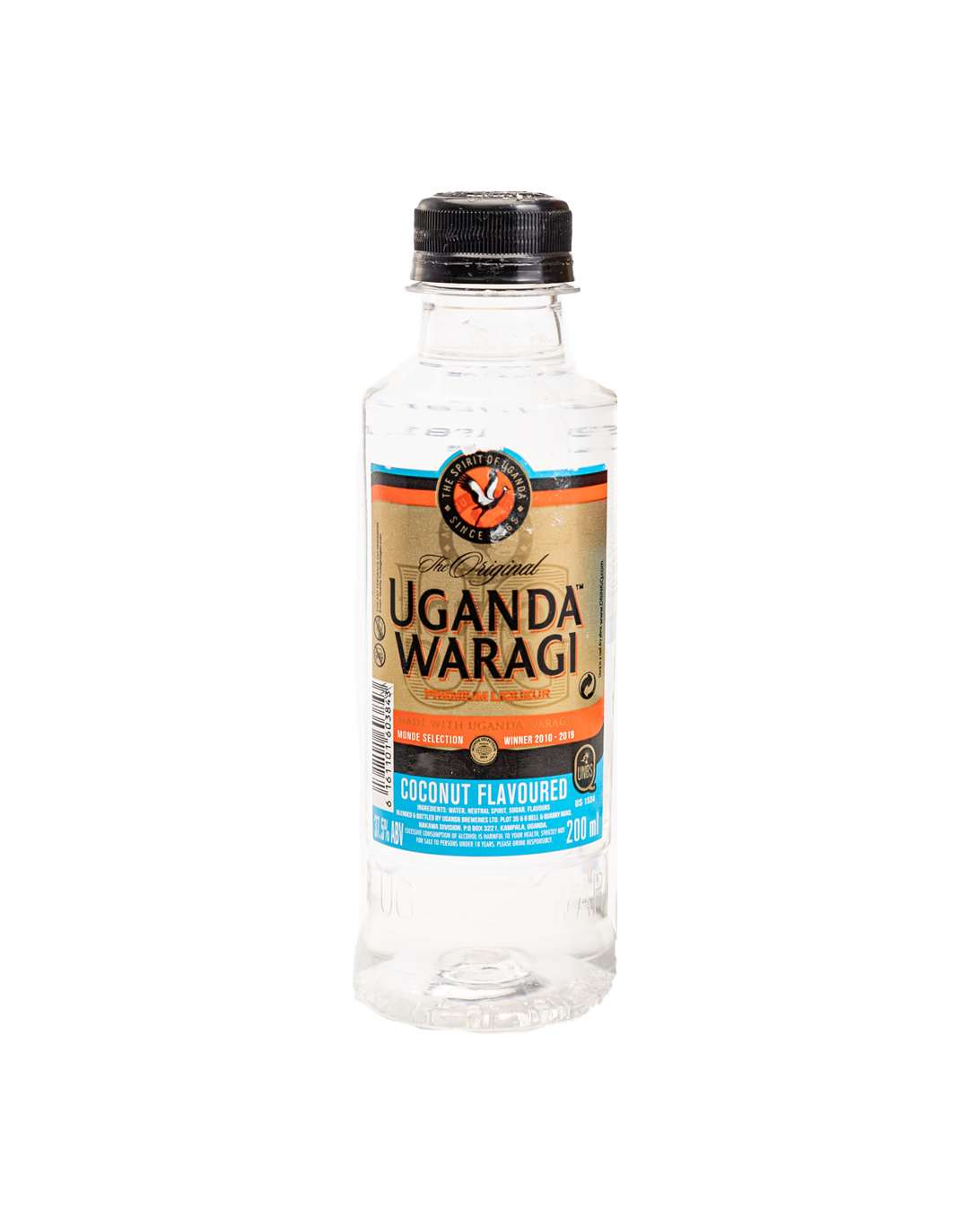 Uganda Waragi Gin Coconut 200ml (37.5% ABV) – Afro Vibes Ltd
