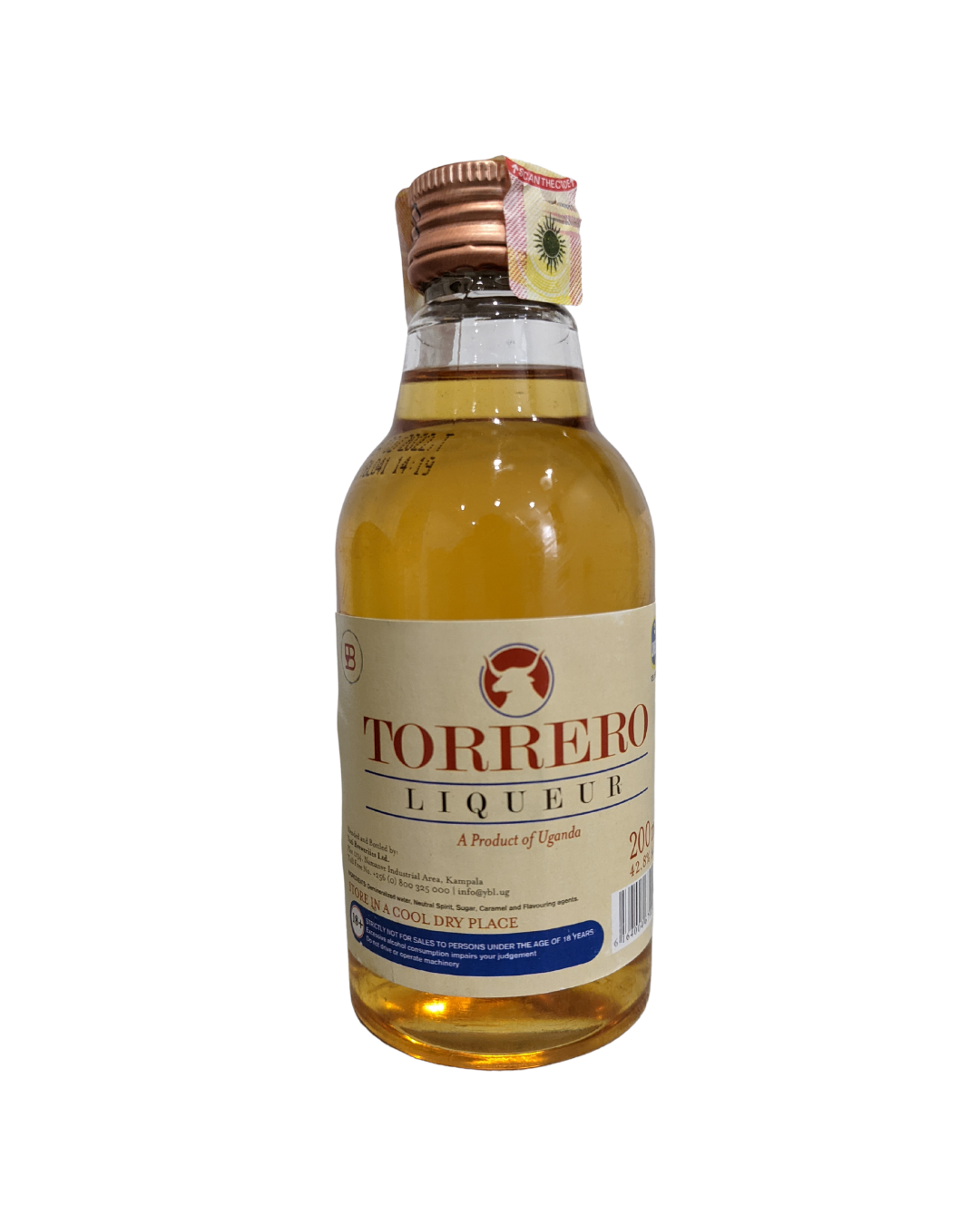 Torrero Liqueur 200ml (42.8% ABV) – Afro Vibes Ltd